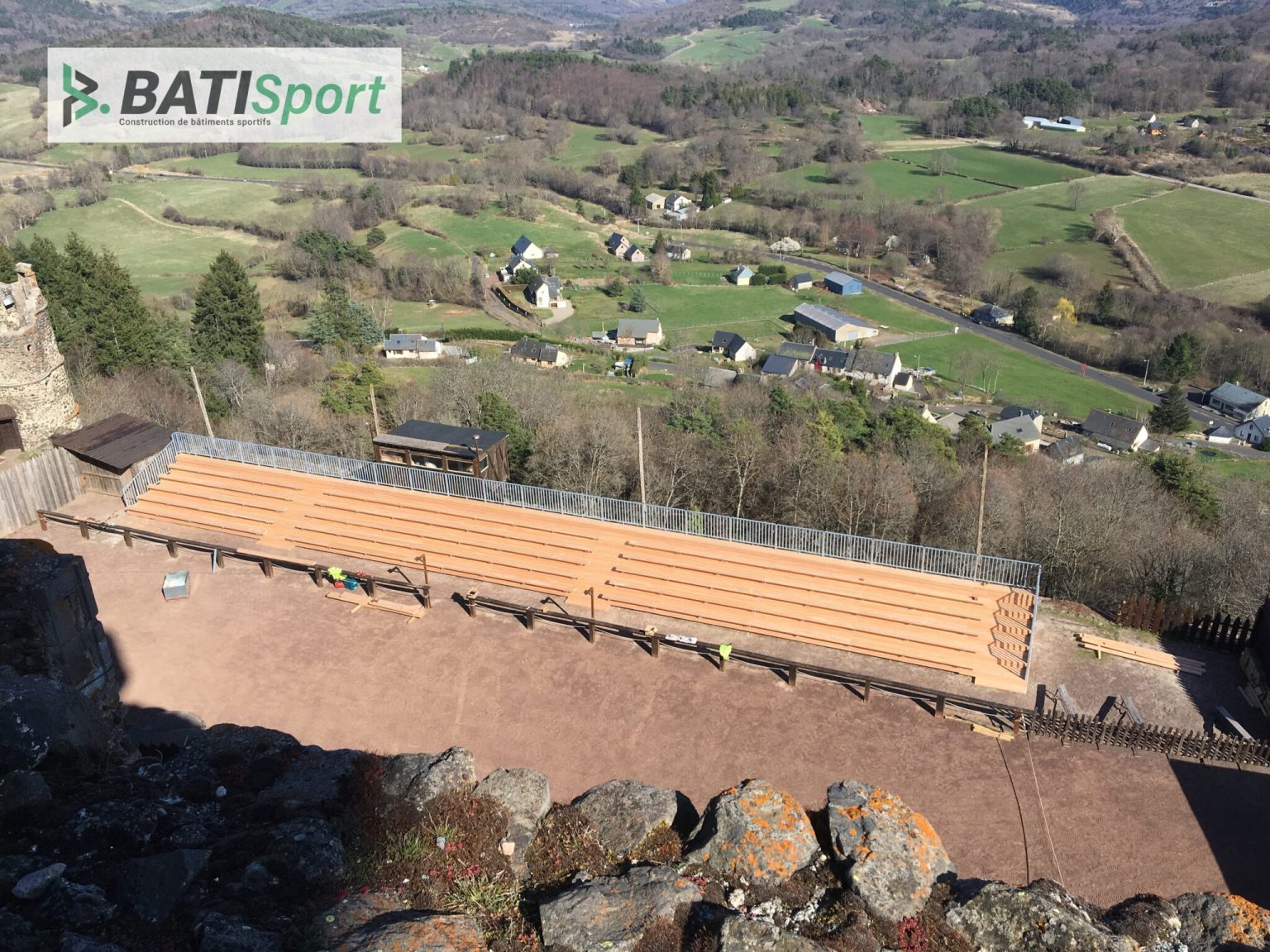 Construction de gradins - Batisport®